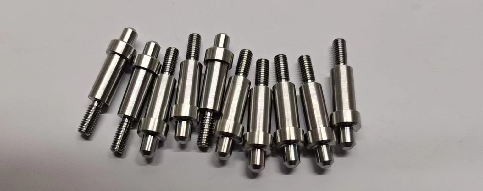 CNC Turning Stainless Steel Pin With Thread - JTR Machine